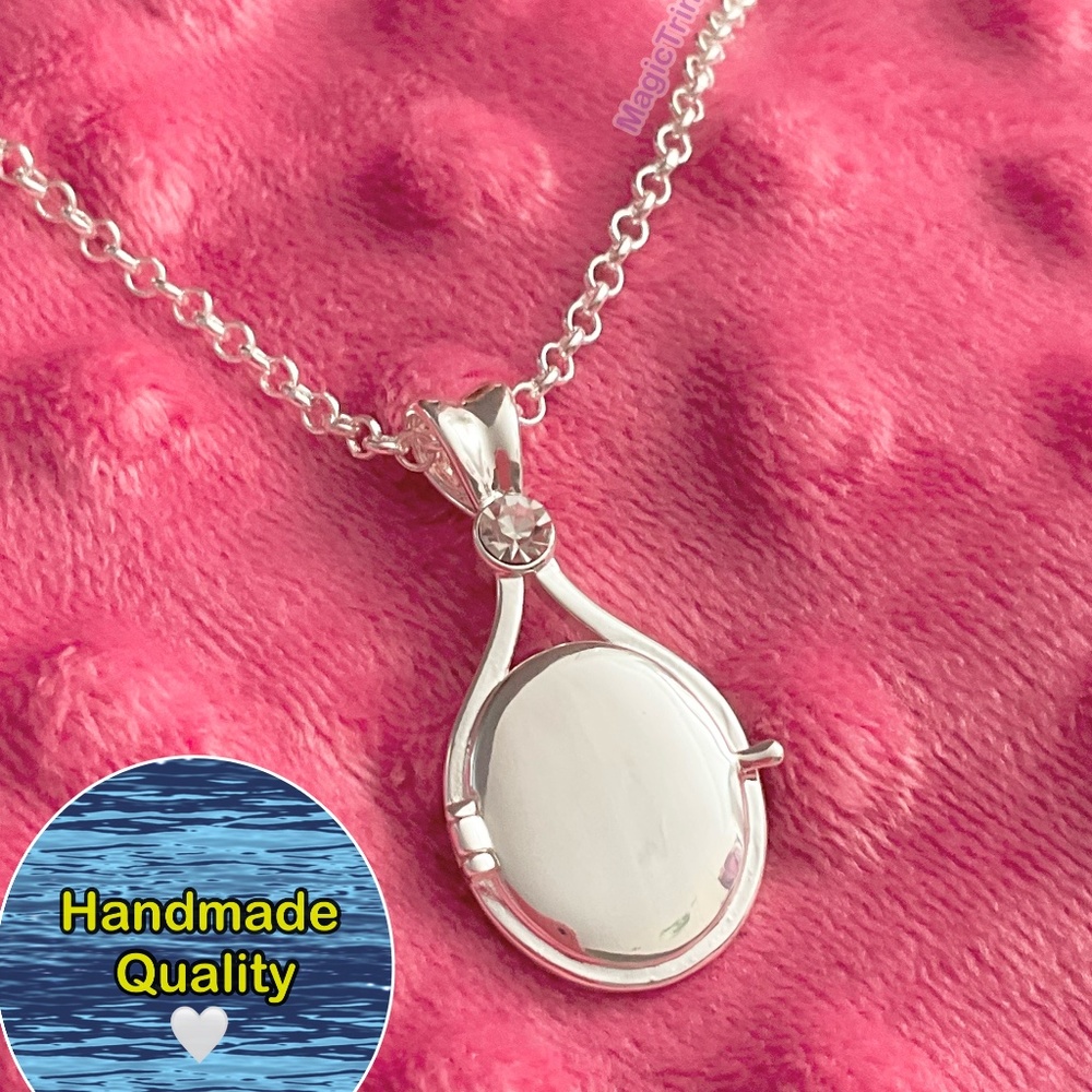 H2o Just Add Water Locket White Mermaid Necklace - Gem
